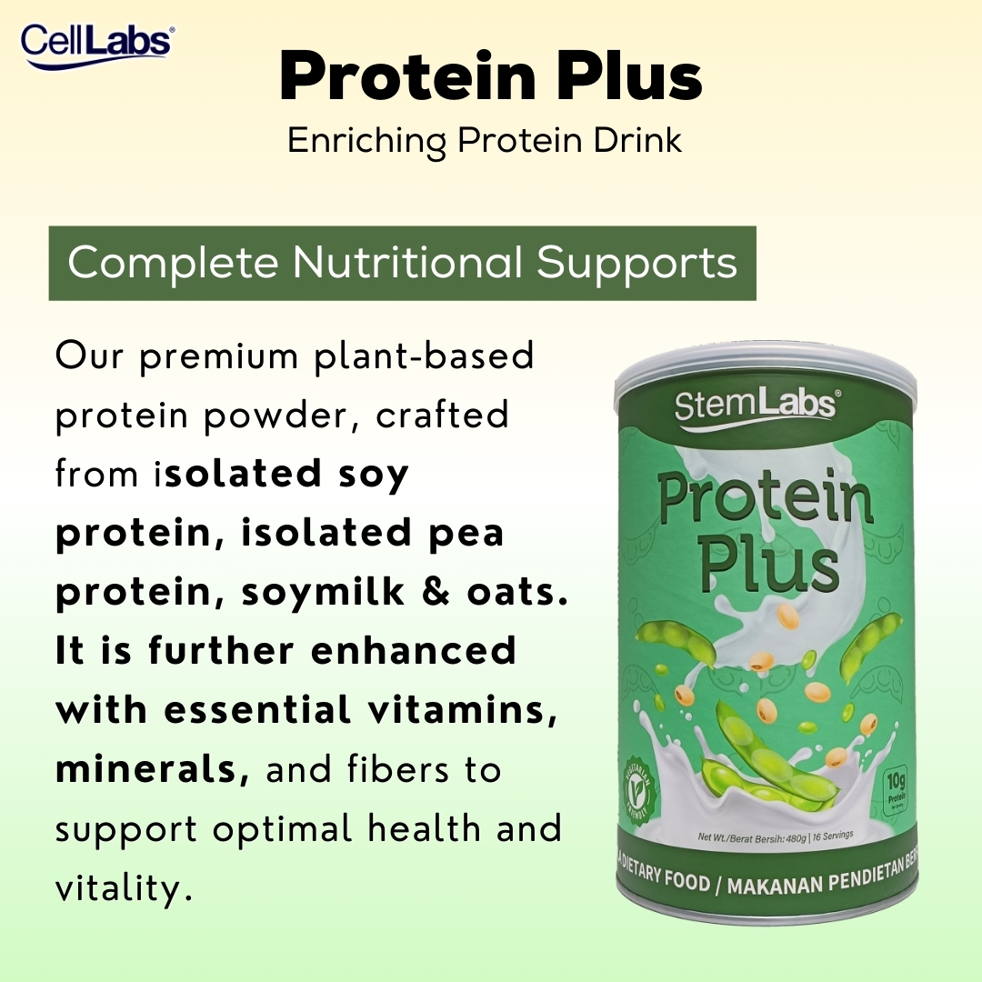 StemLabs® Protein Plus – Enriched Protein Powder