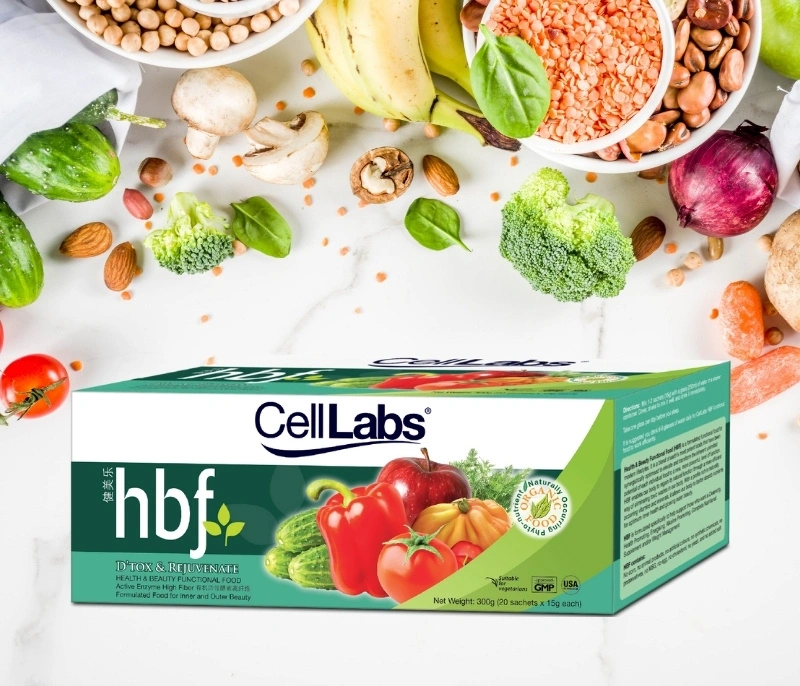 CellLabs® HBF 排毒和肠道健康天然蔬果饮品 - CellLabs