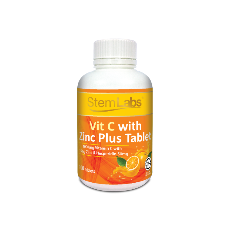 StemLabs® Vitamin C 1,000mg with Zinc Plus – Immune Supplement - CellLabs